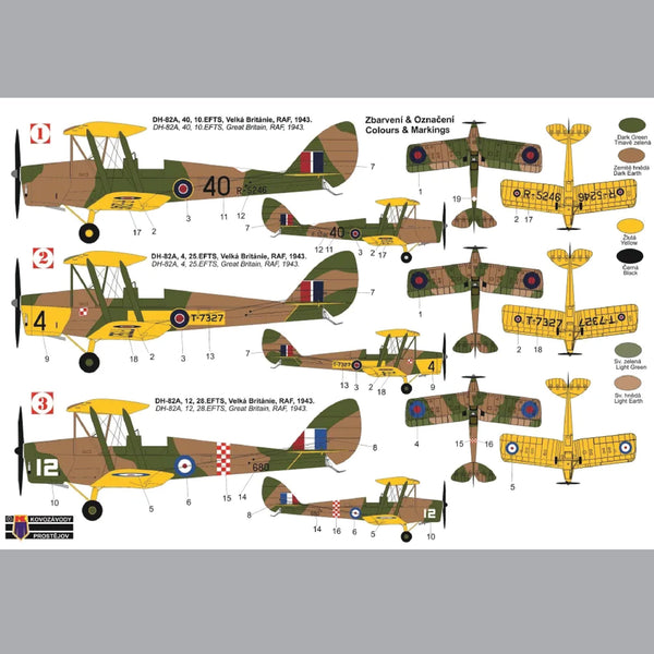 de Havilland DH-82A Tiger Moth "RAF" - Martian Bazaar